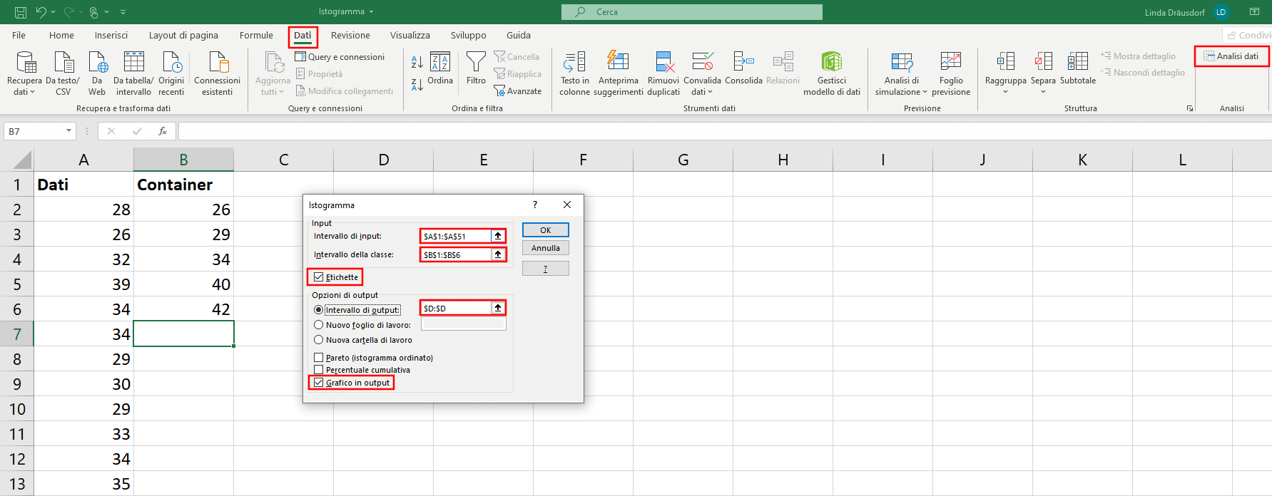 Come creare un istogramma su Excel | Facile guida all’uso - IONOS