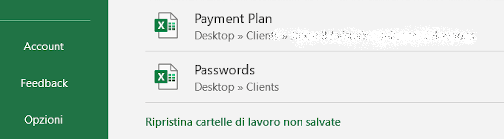 Ripristinare un file Excel: le istruzioni passo per passo - IONOS
