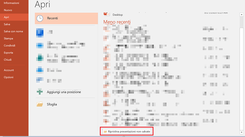 Recuperare file PowerPoint non salvati: guida pratica - IONOS