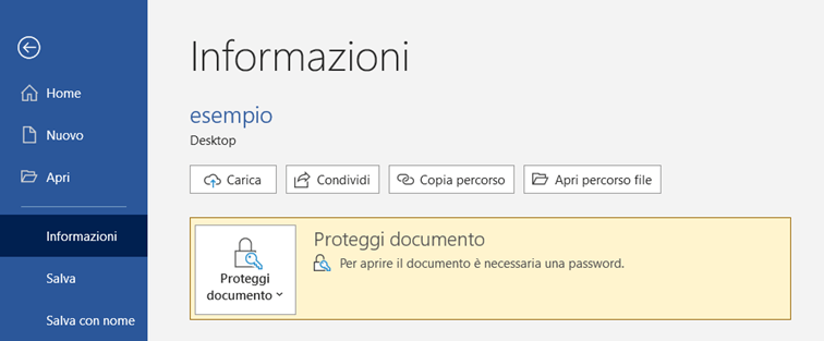 Crittografare i documenti Word e proteggerli con una password - IONOS