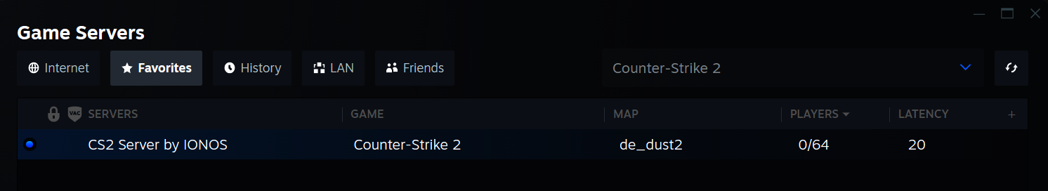 Creare Un Server Per Counter Strike 2 Cs2 Ionos