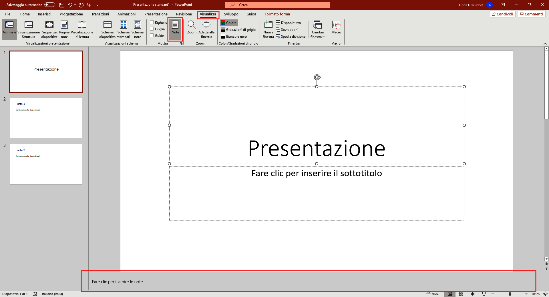Note di PowerPoint per una presentazione efficace - IONOS