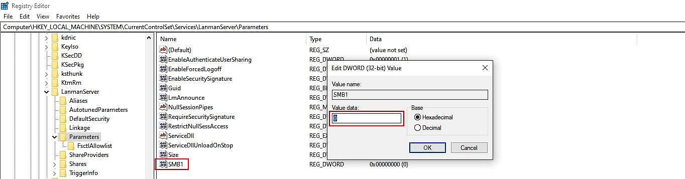 SMB1 in Windows 10: disattivare e attivare il protocollo - IONOS
