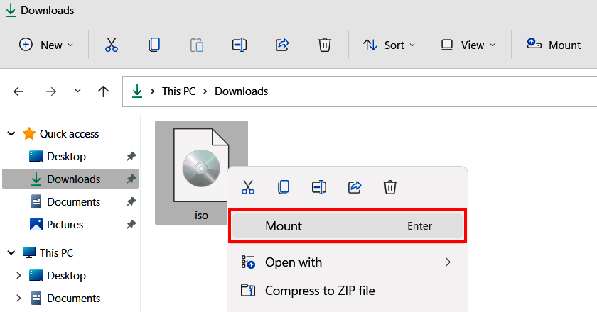 Montare un file ISO su Windows 11, 10 e 8: una guida rapida - IONOS